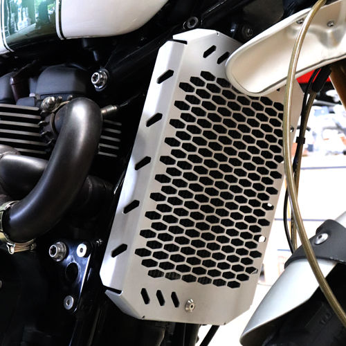 [SRC]การ์ดหม้อน้ำรถรุ่น Triumph Scrambler 1200 /RADIATOR GUARD FOR ...