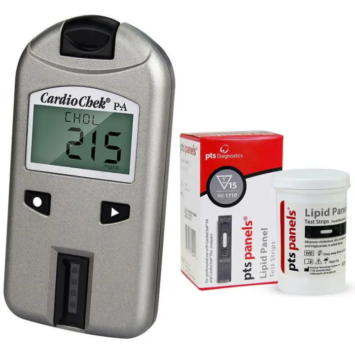 Pts panels detection card test strip Lipid detector CardioChek four ...