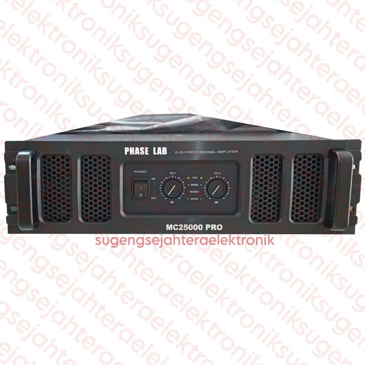 Power Amplifier Phaselab MC 25000 PRO / MC25000 PRO - 2 channel ...