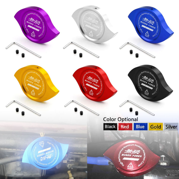 Universal Bilet Aluminum Power Radiator Cap Cover Fit For HONDA Accord ...
