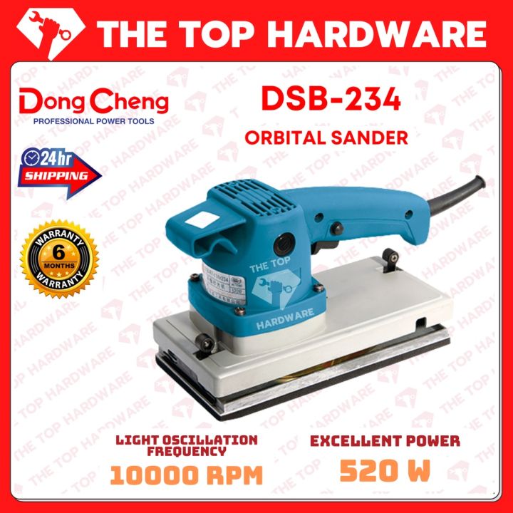 *RHUMA* DONG CHENG DSB234 ORBITAL SANDER 520W | Lazada