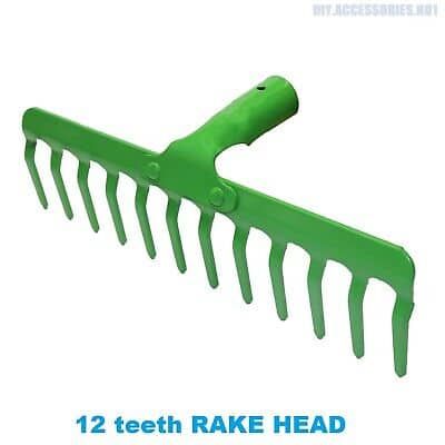 12inch Tooth Garden Rake Leaf Head | Lazada PH