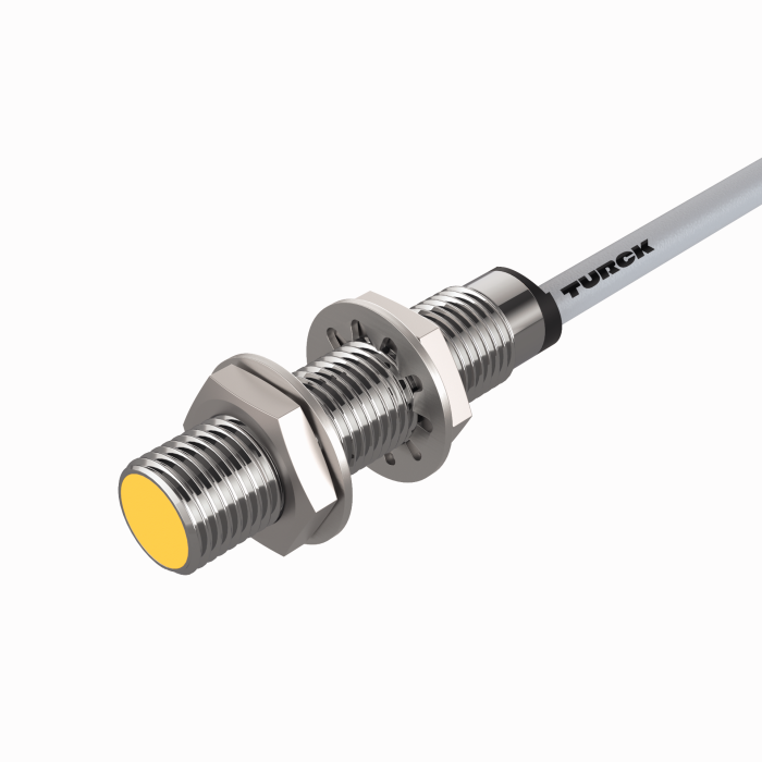 TURCK - BI4-M12-VP6X Inductive Proximity Sensor, CODE: 1633300 (M12 × 1, sensing range 4mm., DC ...