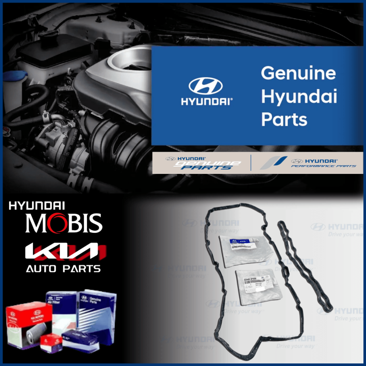 GENUINE VALVE/ROCKER COVER GASKET FOR HYUNDAI TUCSON/SANTA FE KIA ...