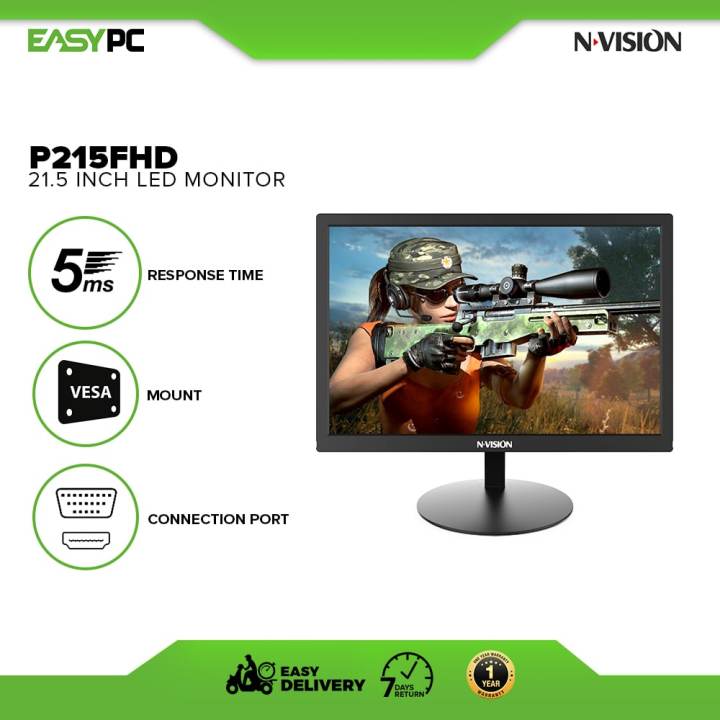 Nvision P215FHD V2 21.5" Led Monitor, Brand new 21.5 " Gaming monitor ...