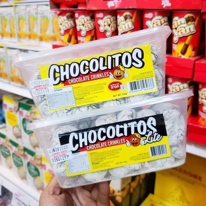 ♦☞ Chocolitos Chocolate Crinkles Original / Lite 60pcs 330g | Lazada PH