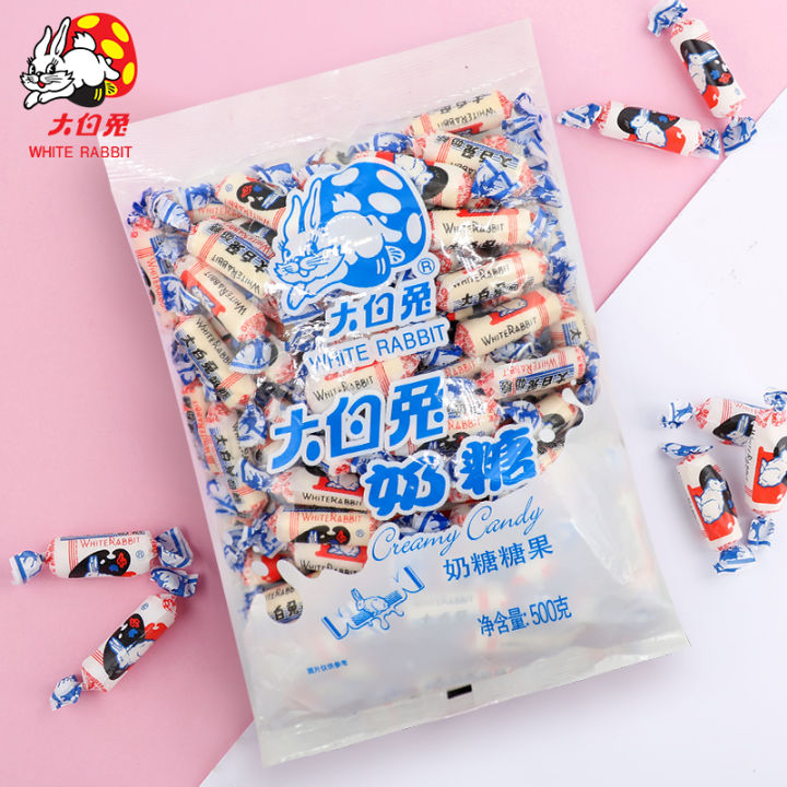 Guanshengyuan white rabbit toffee multi-flavor wedding candy Valentine ...