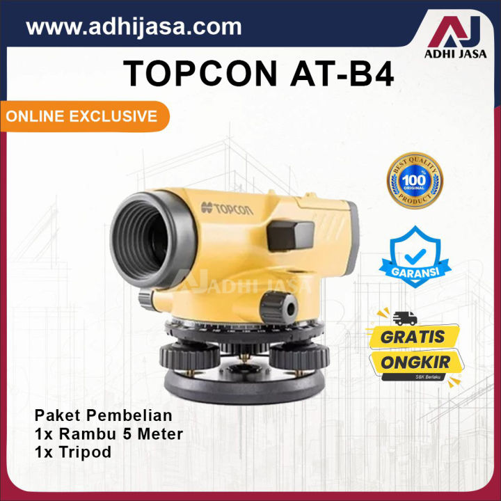 Waterpass Automatic Level Topcon AT-B4 Baru Bergaransi Resmi | Lazada Indonesia