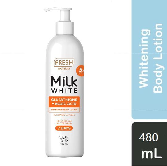 FRESH Skinlab Milk White Glutathione + Kojic Whitening Body Lotion ...