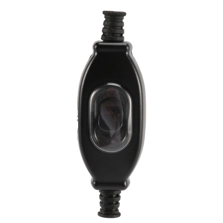 3A 250V Waterproof in Line Switch Cord Switch IP65 Round Wire Silver ...