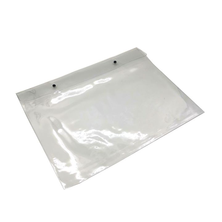 A3 Two Button Plastic Clear Folder / File | Lazada Singapore