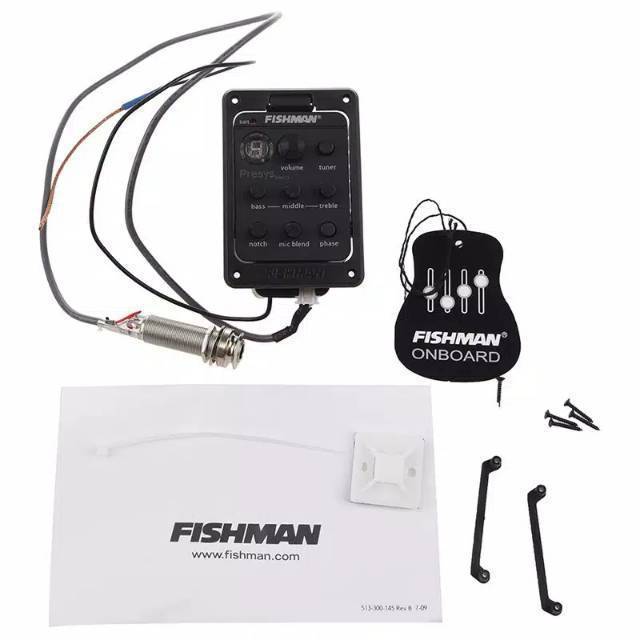 Equalizer Fishman Presys Blend Preamp Gitar Pickup | Lazada Indonesia