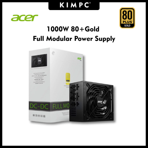 Acer AC-550 550W 80+ Bronze /AC-1000 1000W 80+ Gold Full Modular Power ...