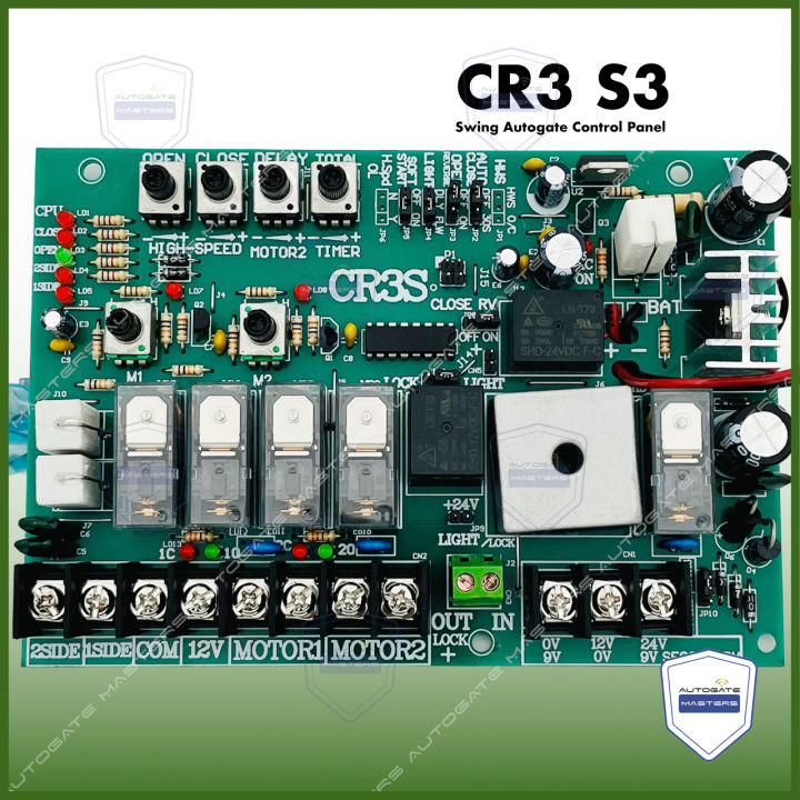 CR3 S3 SWING ARM AUTOGATE SWING BOARD PCB CONTROL PANEL BOARD | Lazada