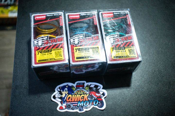 RS8 Center Spring 1000/1200/1500 RPM (NMAX/AEROX/M3/MIO GRAVIS 125 ...