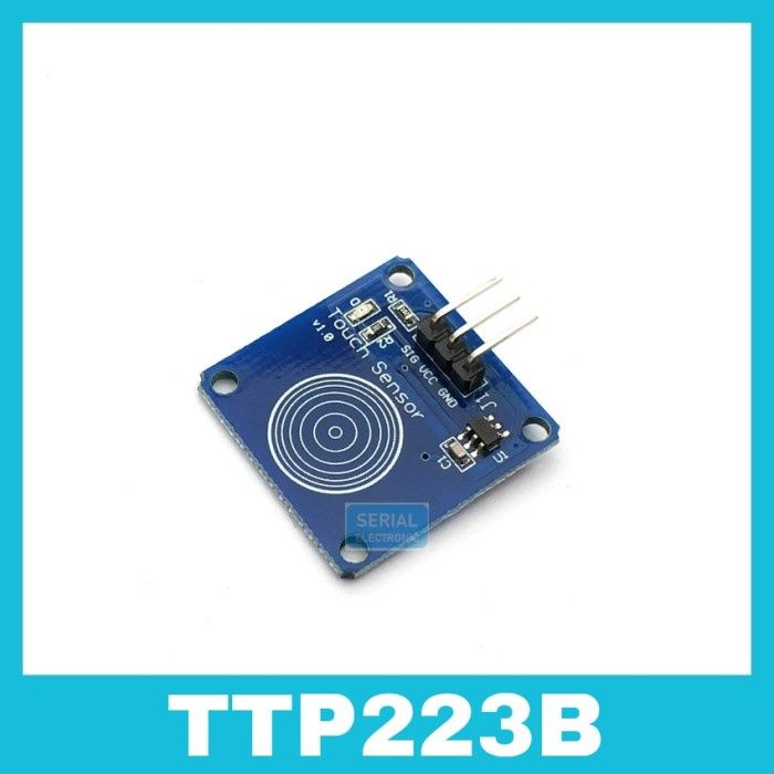 TTP223B Capacitive Touch Sensor Digital Switch Arduino Saklar Sentuh ...