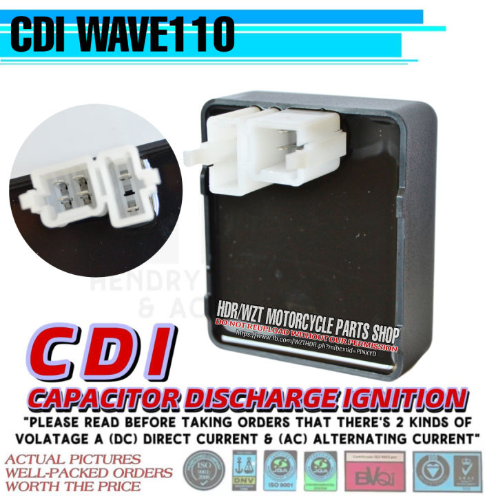 HDR AC ( CDI )HONDA WAVE 110 - CX / WAVE110 - CX Alternating Current ...