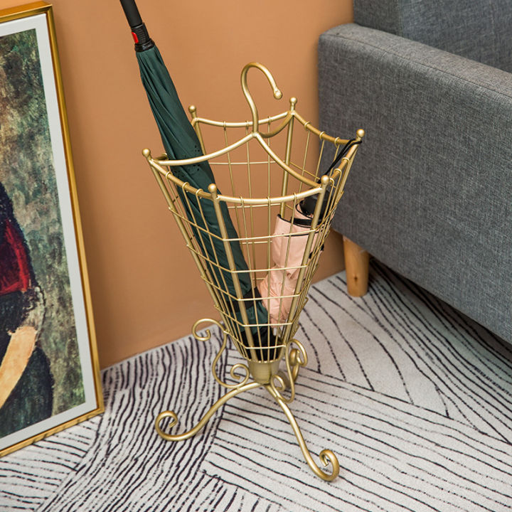 Nordic creative umbrella rack Hotel entrance porch umbrella rack rain ...