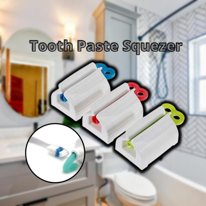 Original Toothpaste Tube Squeezer Toothpaste Roller Stainless Plastic ...
