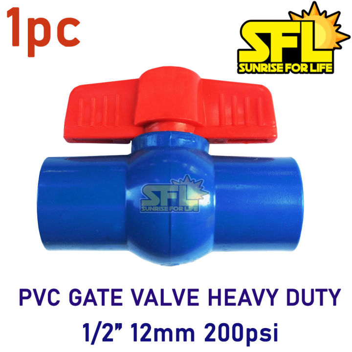 PVC Gate Ball Valve Heavy Duty High Quality 1/2 inches 12mm I SFL ...