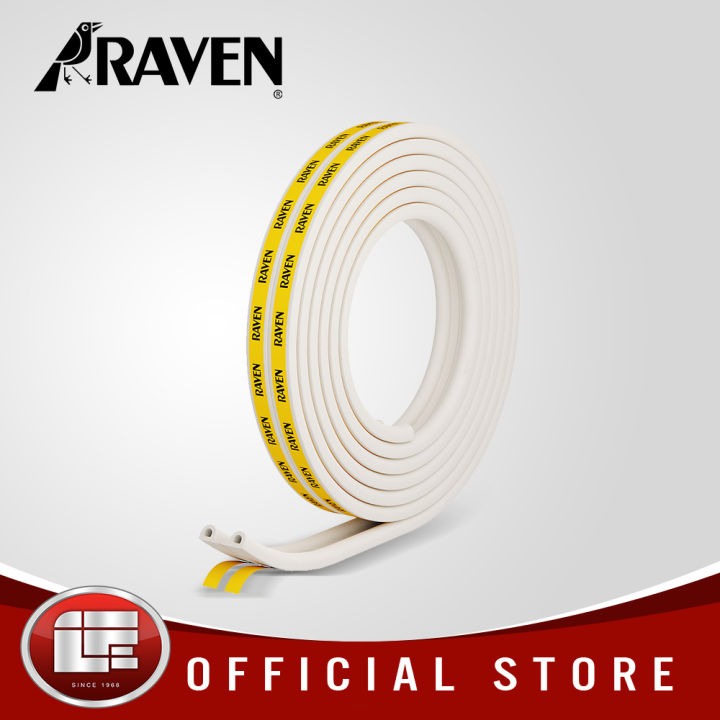 RAVEN RP48 WHITE DOOR & WINDOWS WEATHERSTRIP 6M | Lazada PH