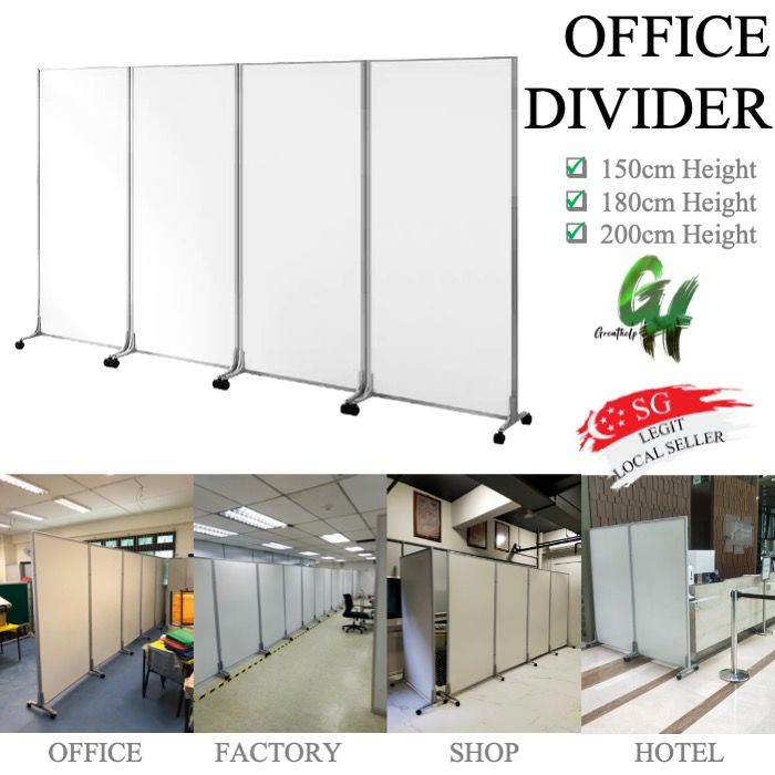 [HEAVY DUTY DIVIDER]Room Divider Partition Privacy Screen Office Clinic ...