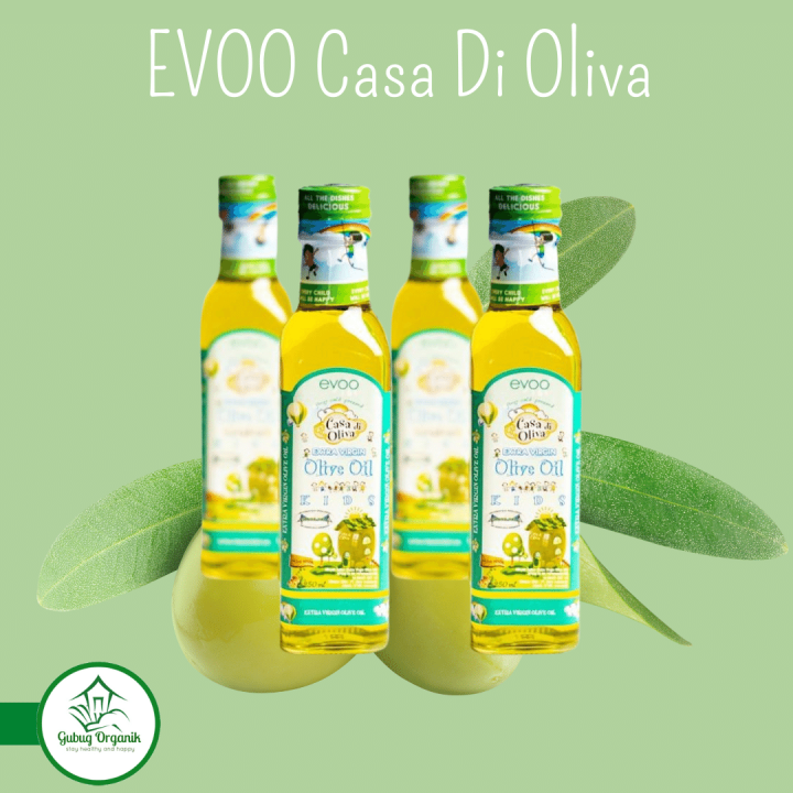 EVOO Casa di Oliva Minyak Zaitun Mpasi Anak For Kids / Olive Oil ...