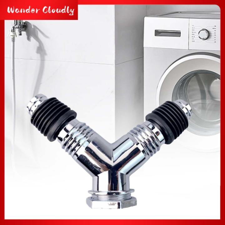 Wander Cloudly Y Pipe Connector Inlet Water Connector Washing Floor ...