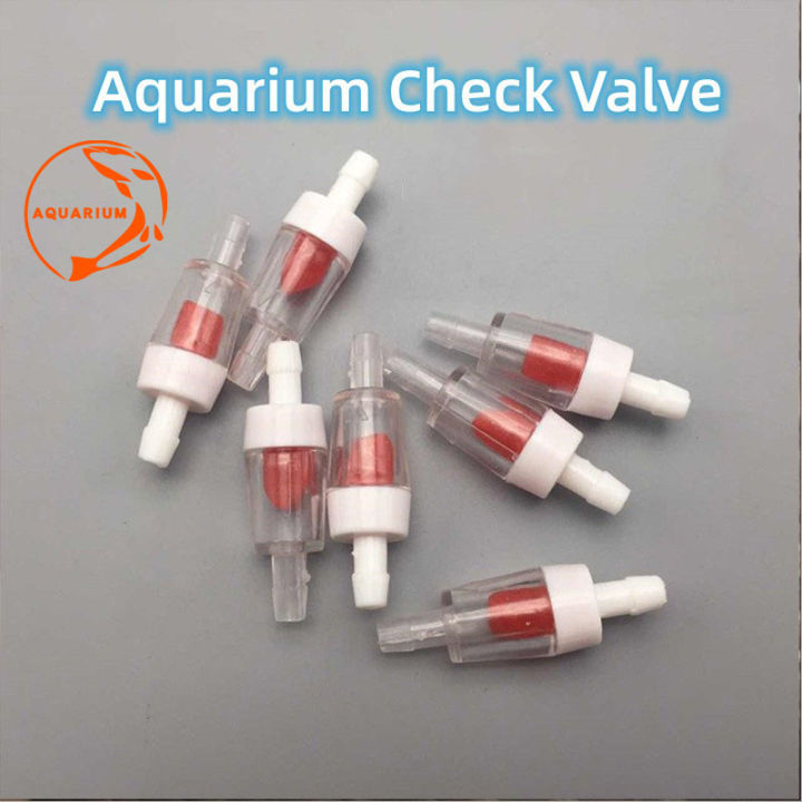 Aquarium Check Valve For Air Pumps Silicone Hose One Way Non-Return ...