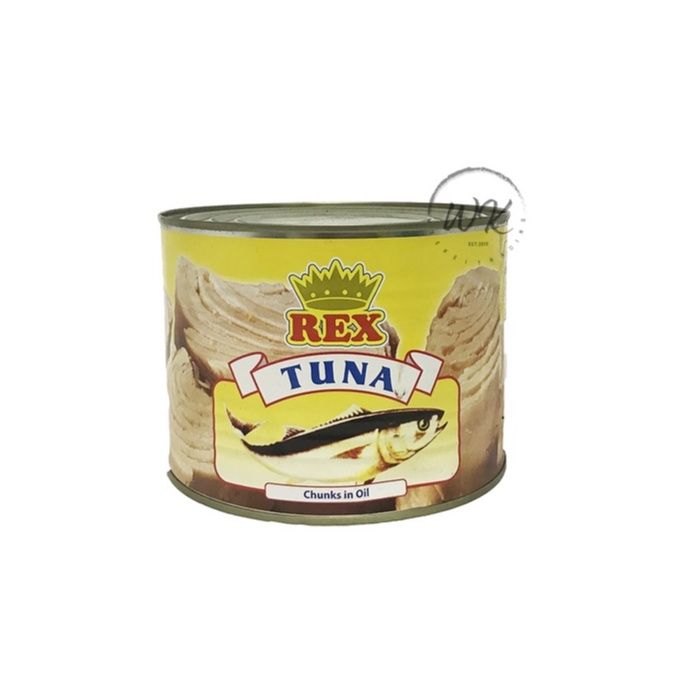 Rex Tuna Chunks In Oil HALAL 1.85kg | Lazada