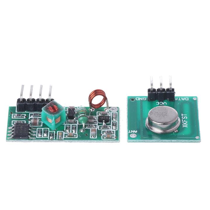 RF Wireless Transmitter Module 433Mhz W/ Receiver Kit For Arduino Remote Control | Lazada.co.th
