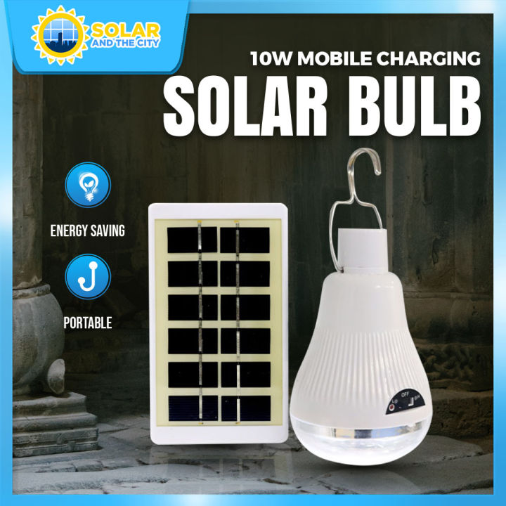 S&C 10W LED Lamp Portable Camping Solar Led Light with USB Mobile ...