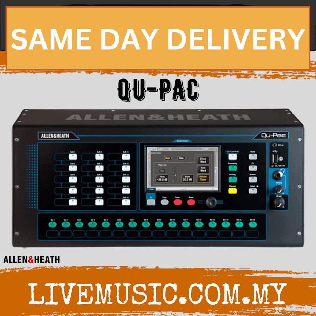 Allen & Heath Qu-Pac Rackmountable Digital Mixer ( QuPac / Qu Pac ...