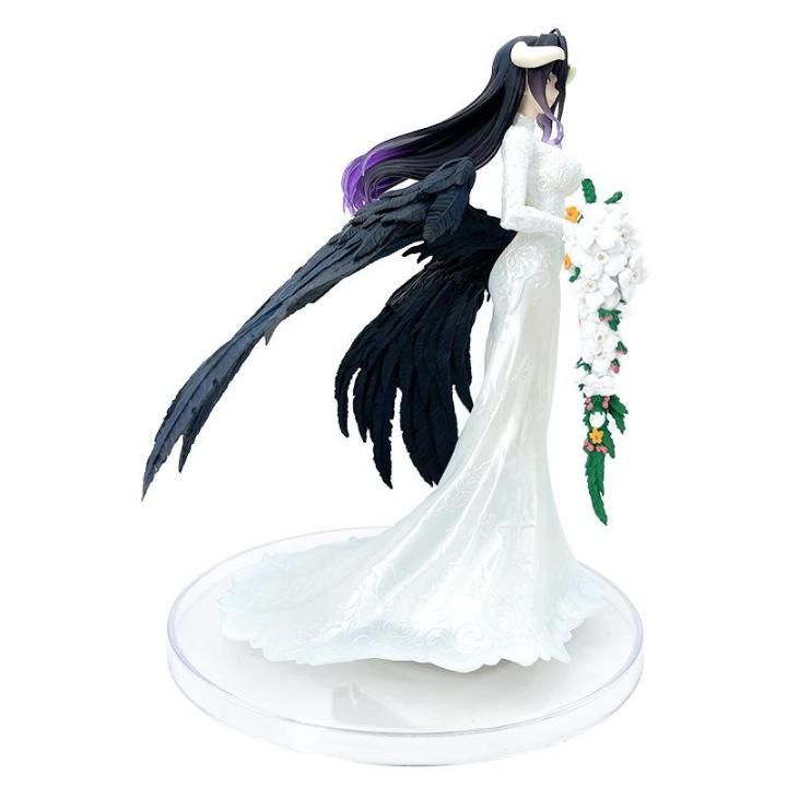 Hey Anime-Overlord Albedo figures 27cm wedding costum with colour box ...