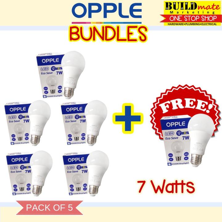 Opple Eco Save LED Bulb 7 Watts - BUILDMATE - | Lazada PH