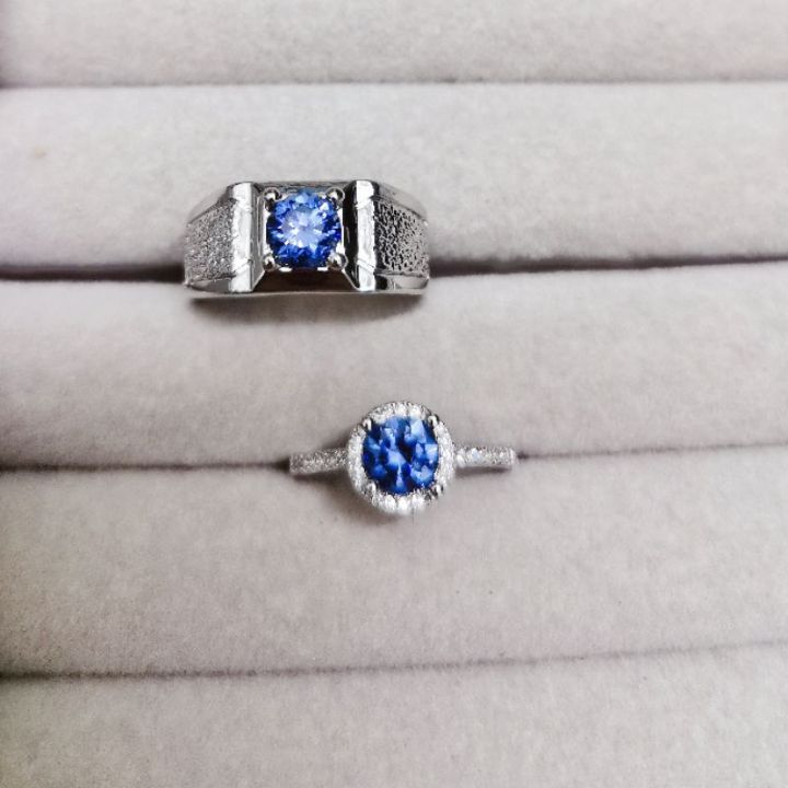 New S925 Silver Couple Ring Ready Stock Cincin Cantik Lelaki Perempuan ...