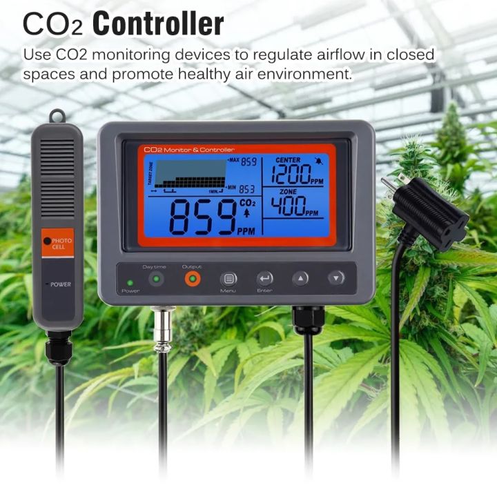 CO2 Controller รับประกัน CO2 Controller เครื่องตรวจเช็คและควบคุมการปล่อยคาร์บอนอัตโนมัติ ควบคุม ...