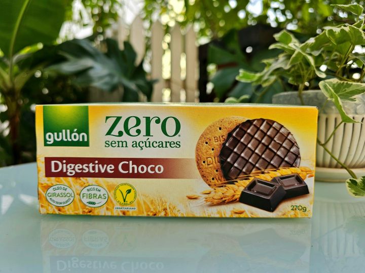 Bánh quy sô cô la không đường GULLON Digestive Chocolate - cho người ăn ...