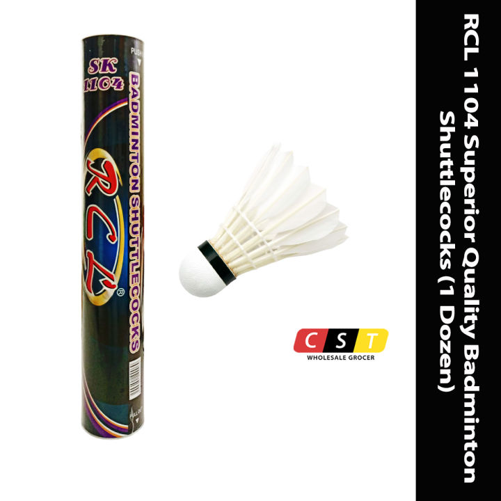 RCL 1104 Badminton Shuttlecocks 1 Dozen Lazada Lazada