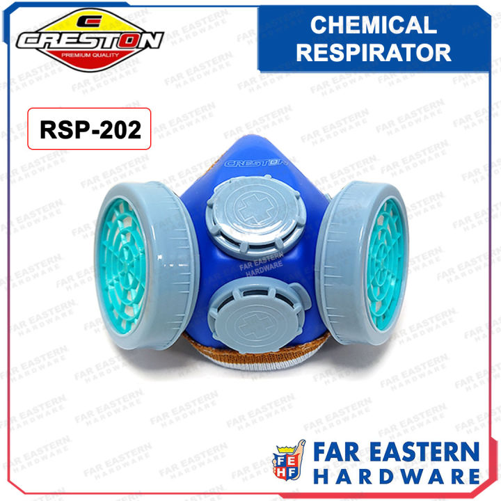 CRESTON Chemical Respirator Face Mask RSP-202 CRVAR | Lazada PH