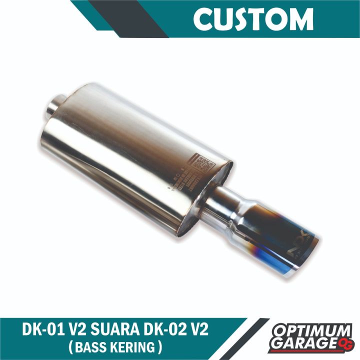 KNALPOT MOBIL NDK EXHAUST MUFFLER DK-01V2 CUSTOM SUARA DK-02V2 ATAU SUARA DK-03V3 | Lazada Indonesia