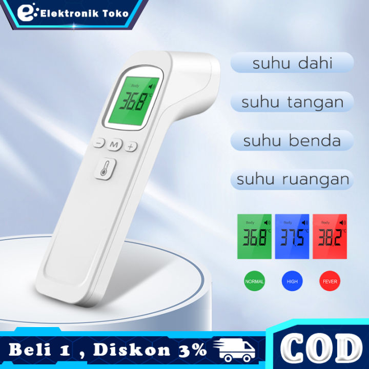 Infrared Termometer Suhu Badan Thermometer Gun Digital Non Contact Non ...