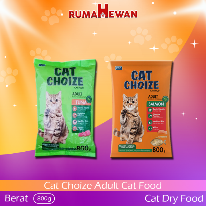 Cat choize ADULT 800gr | Cat choise 800 gr makanan kucing dewasa murah ...