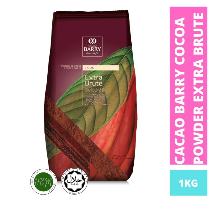 CACAO BARRY COCOA POWDER EXTRA BRUTE 100% / ORIGINAL PACKED | Lazada