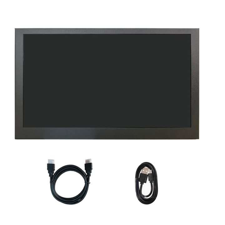 7 Inch Monitor 1024X600 IPS LCD Capacitive Monitor Display Small Metal ...