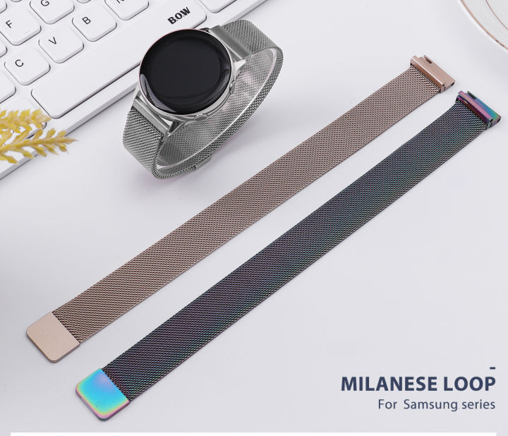 Stainless Steel Strap Mibro Lite smart watch Strap Milanese Magnetic ...