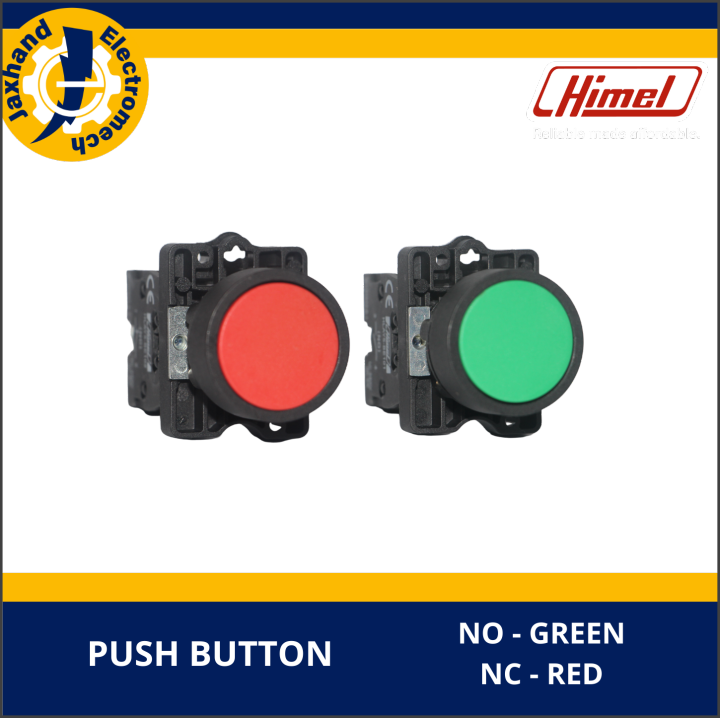 Himel Push Button Red / Green 220V Signaling ,100% ORIGINAL AUTHENTIC ...