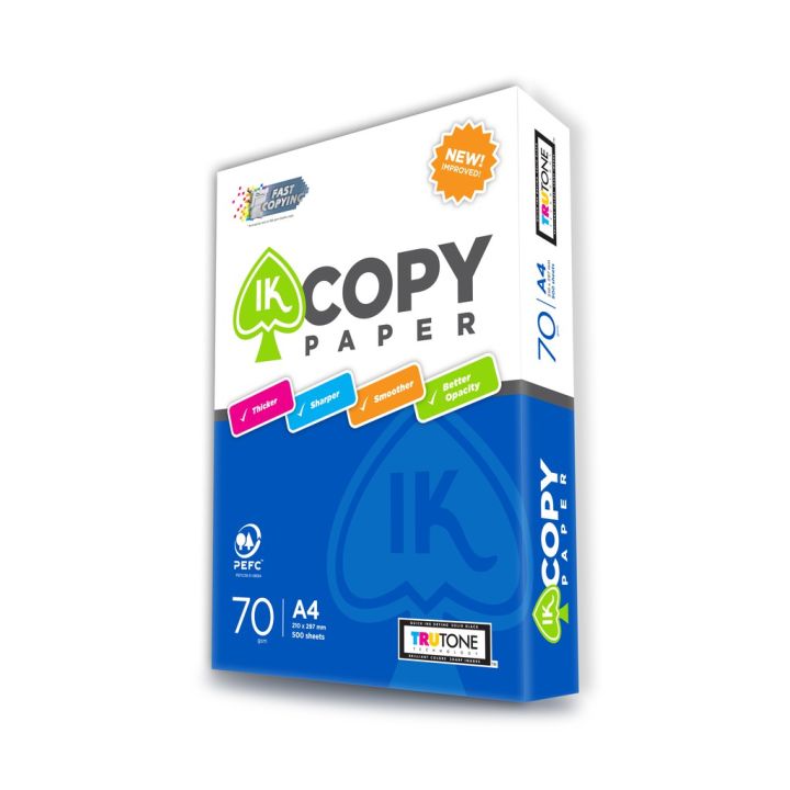 IK Copy Copier Paper A4 70gsm (One Carton) | Lazada Singapore