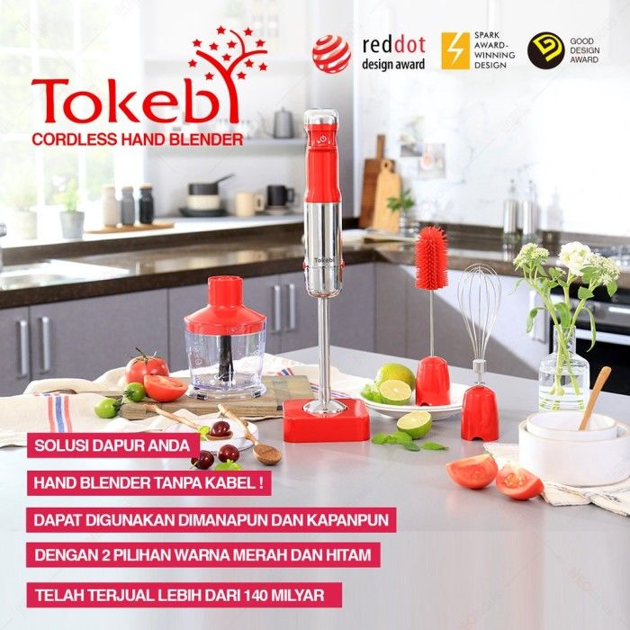 hand blender tokebi lite neohaus multifungsi - TOKEBI CORDLESS | Lazada ...
