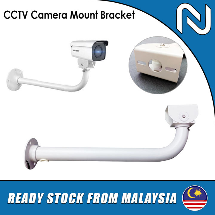 CCTV Security Camera Mount Bracket, Telescopic Adjustable Universal ...